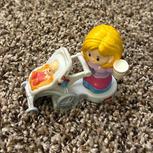 Fisher-Price | Toys | Fisherprice Little People Mommy Baby Stroller ...